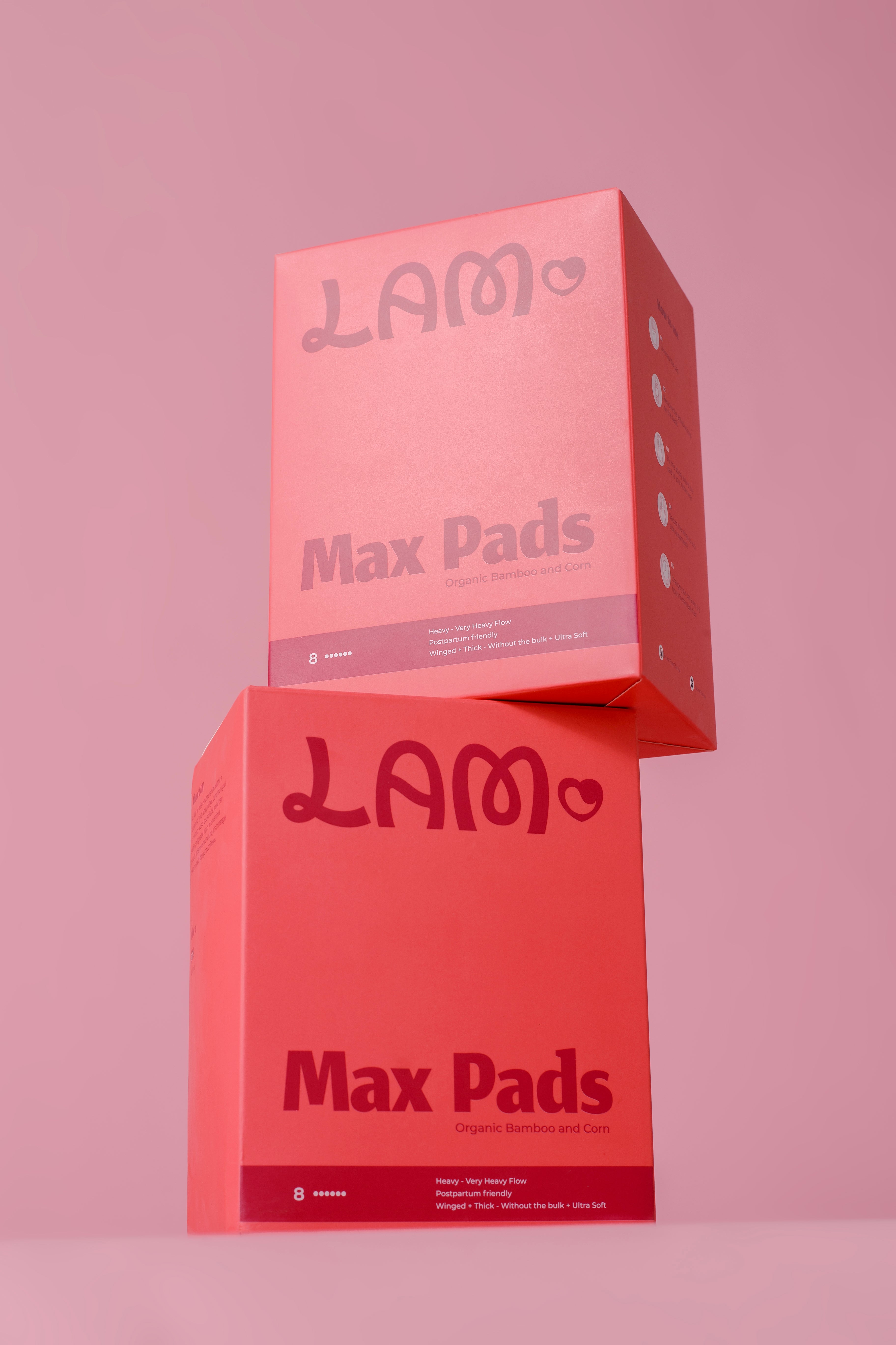 Max Pads | Heavy Flow Sanitary Pads | LAM